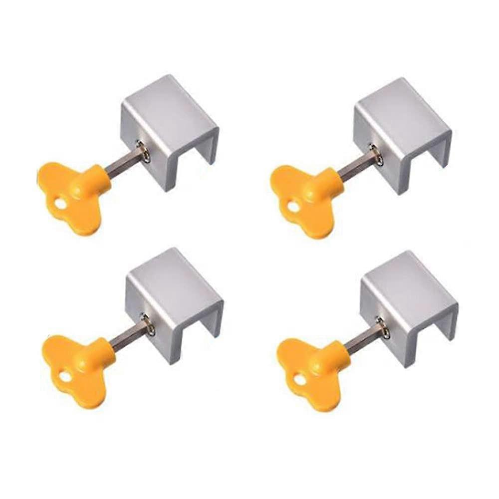Sliding Window Locks 4 Pieces Sliding Door Stopper Adjustable Window ...