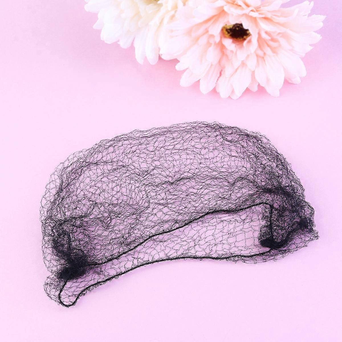 Hair Nets Women Elastic Mesh Hairnet Hair Nets Cooking Sleeping Kitchen ...