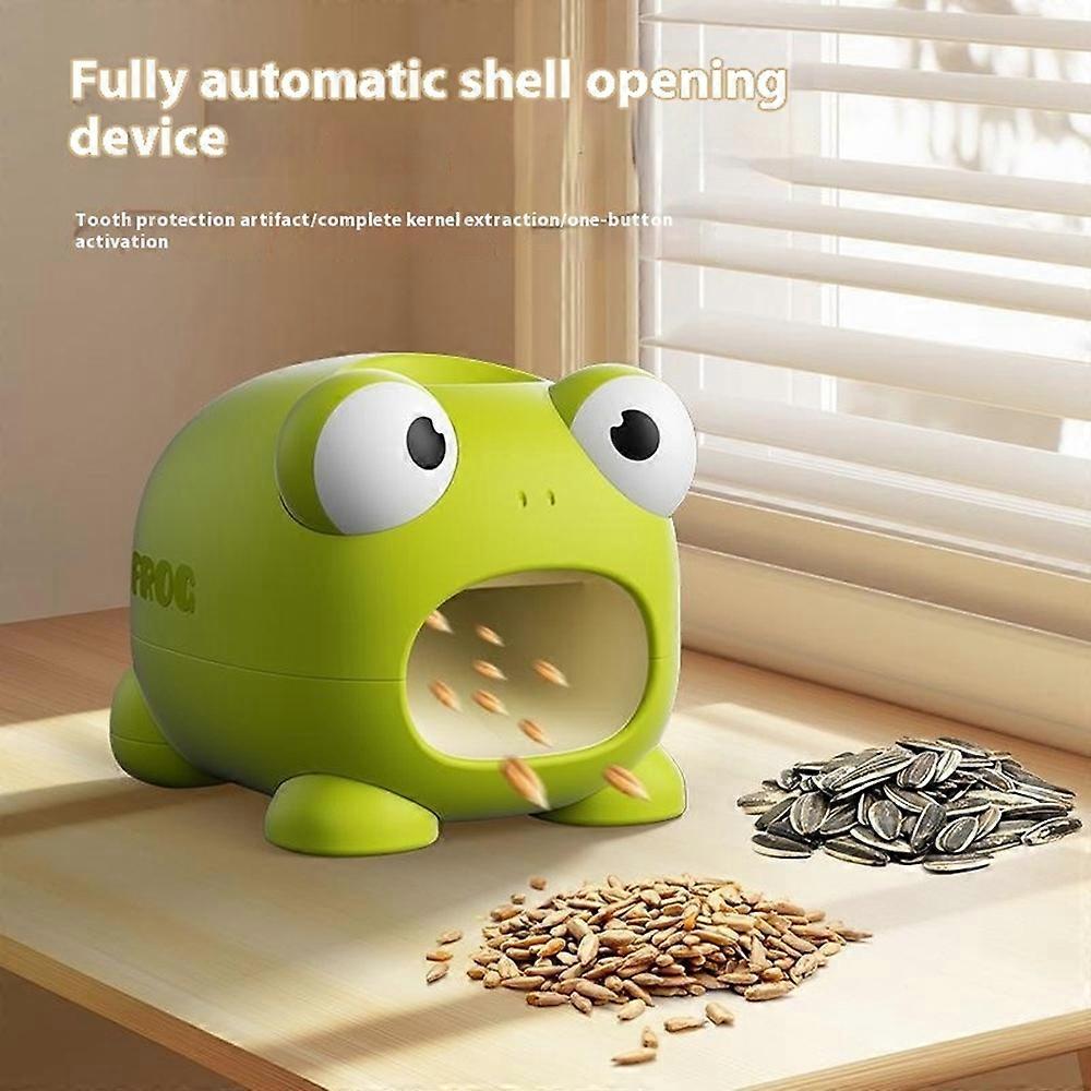 Electric Sunflower Seed Sheller Frog Shaped Automatic Seed Husker ...