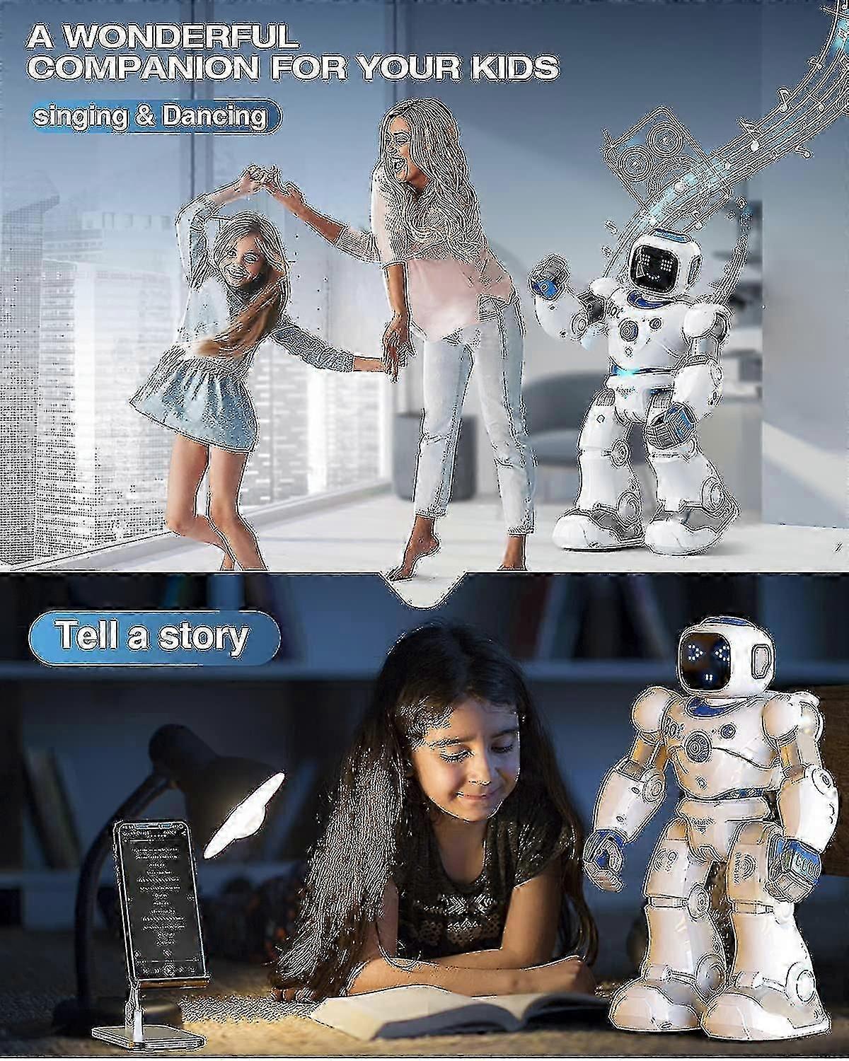 Smart Robots For Kids, Large Programmable Interactive Rc Robot With ...