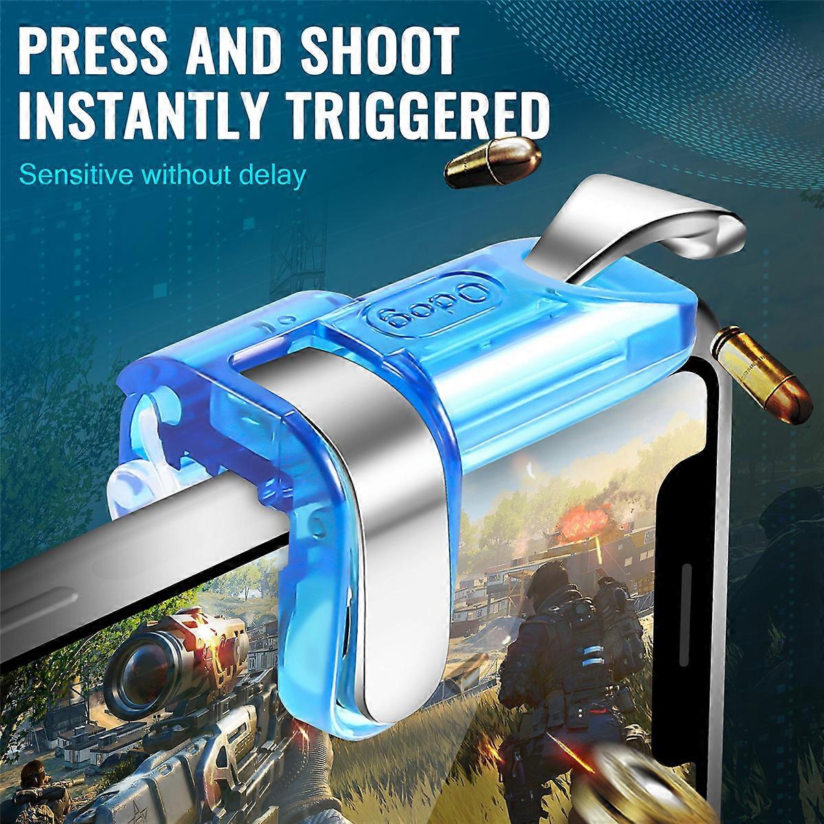 Mini Gaming Trigger for PUBG Gamepad Mobile Control L1 R1 Shooter Pubg Game Fire Buttons L1 R1 ...