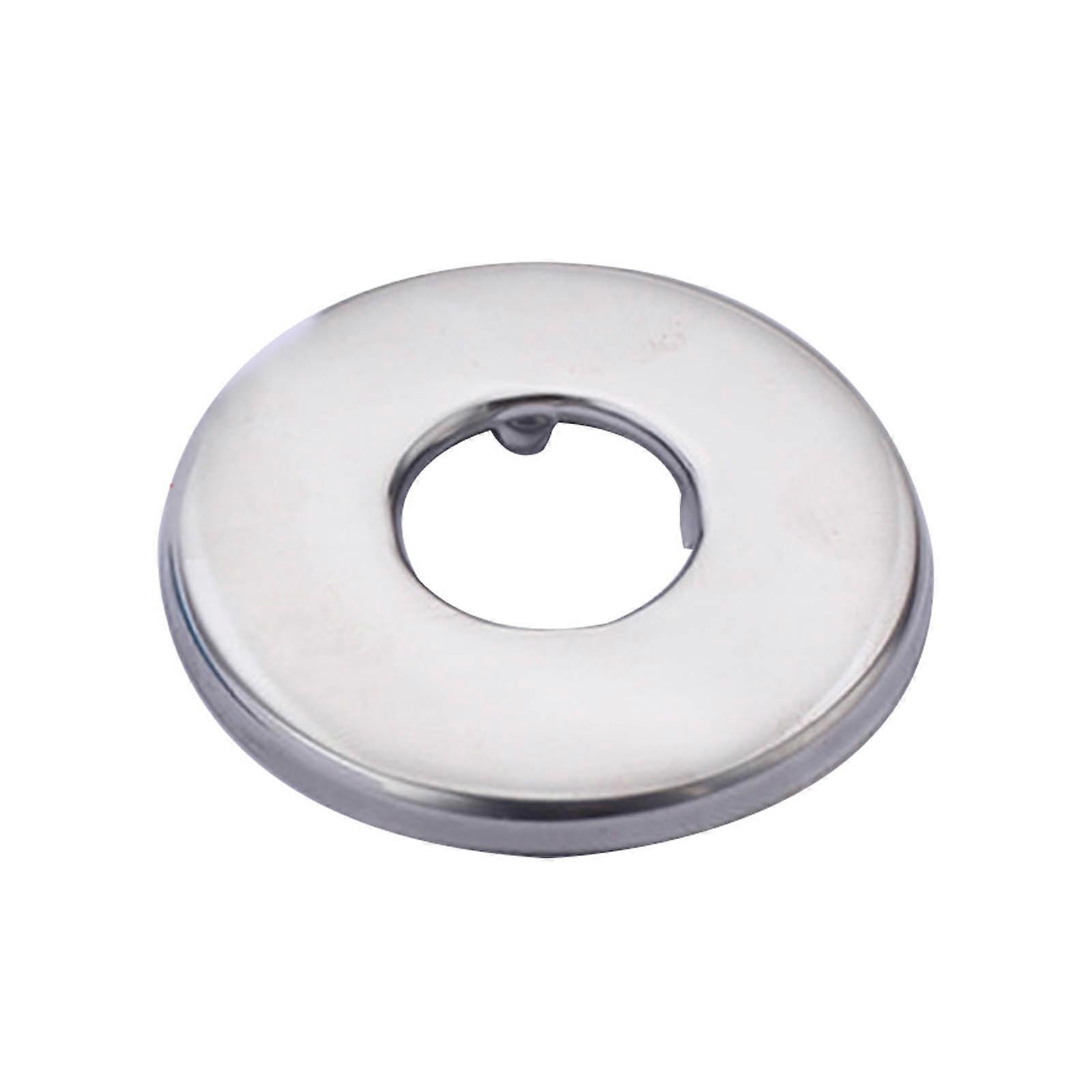 Snap-on Faucet Decorative Cover Stainless Steel Split Round Escutcheon ...