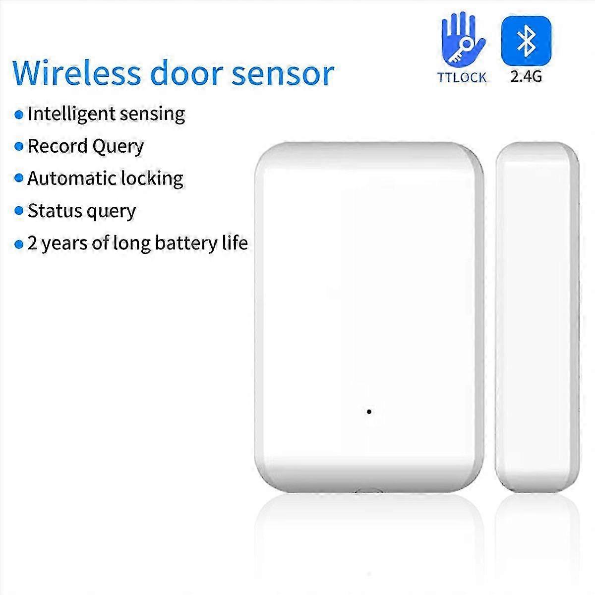 2026 Suitable 4X 2.4GHz Wireless TTLOCK Door Sensor Door Contact ...