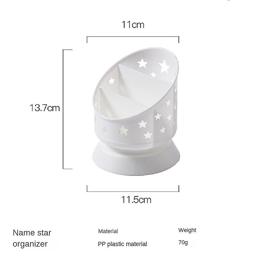 Pp Storage Box, Circular With Star Pattern For Students Plastic Storage ...