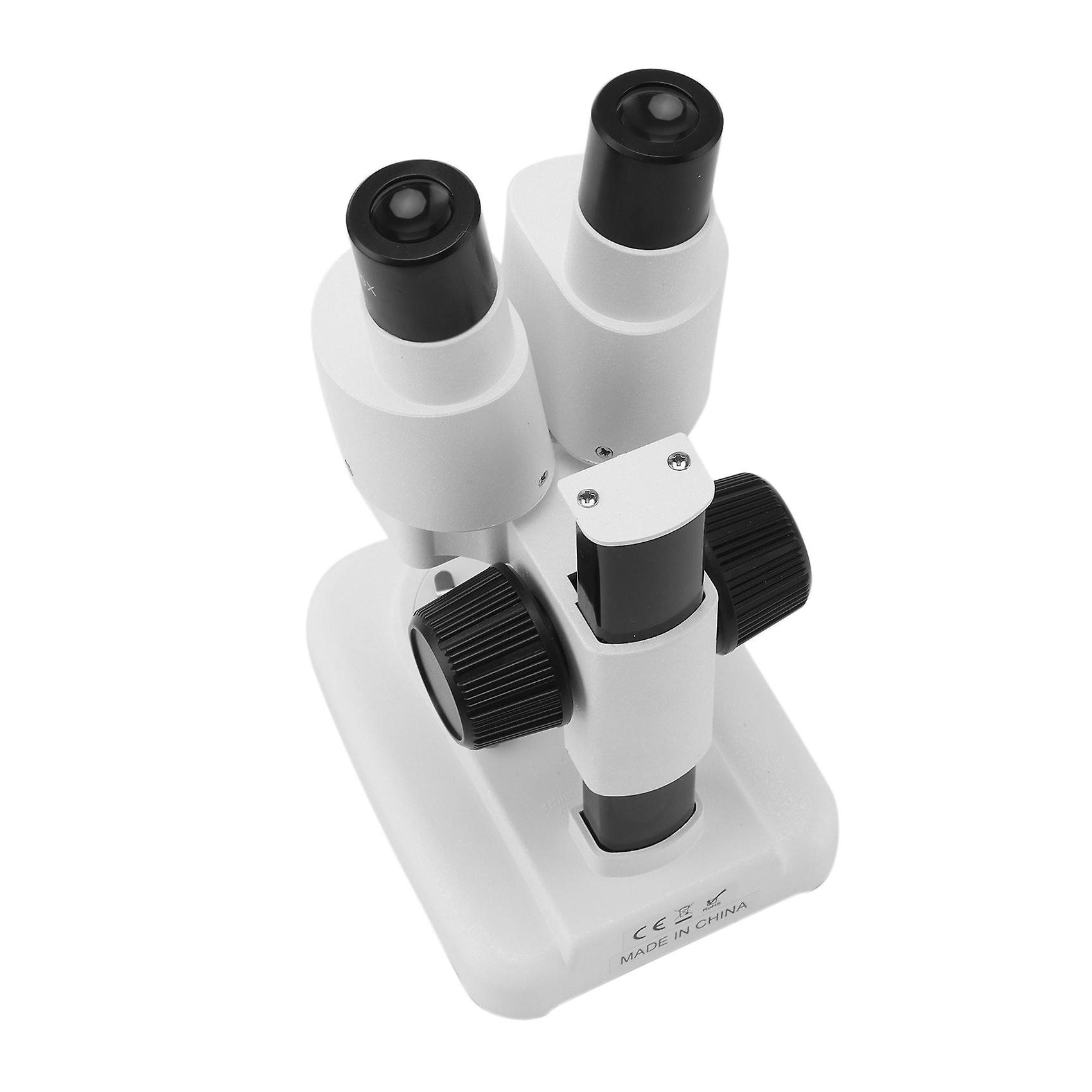20x Stereo Microscope Binocular With Led For Pcb Soldering Tool Mobile ...