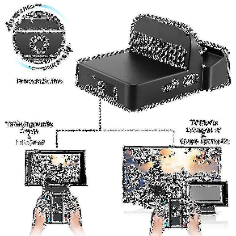 Switch Tv Docking Station, Switch Controller Dock Ladestation Mini ...