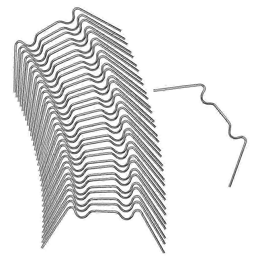 Pack Of 100 Greenhouse Spring Wire Clip Stainless Steel Glazing Clips ...