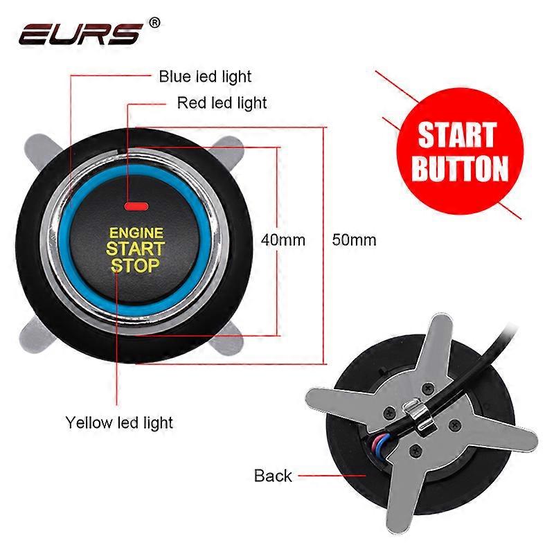 Universal RFID Car Key Systems Key blade Lock Anti-theft Device One ...