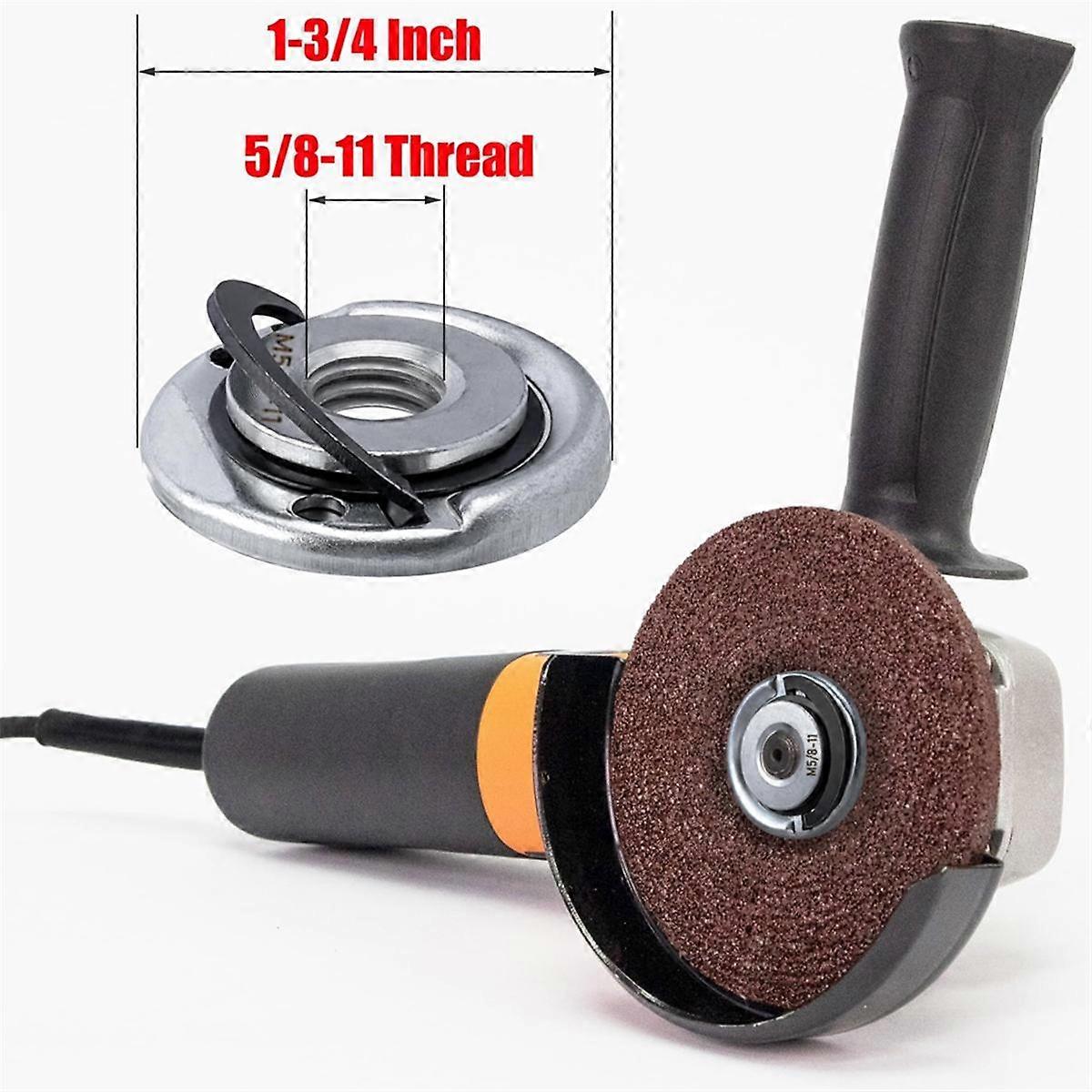 2Pcs Quick Change Angle Grinder Flange Nuts 5/8-11 Grinder Nut ...