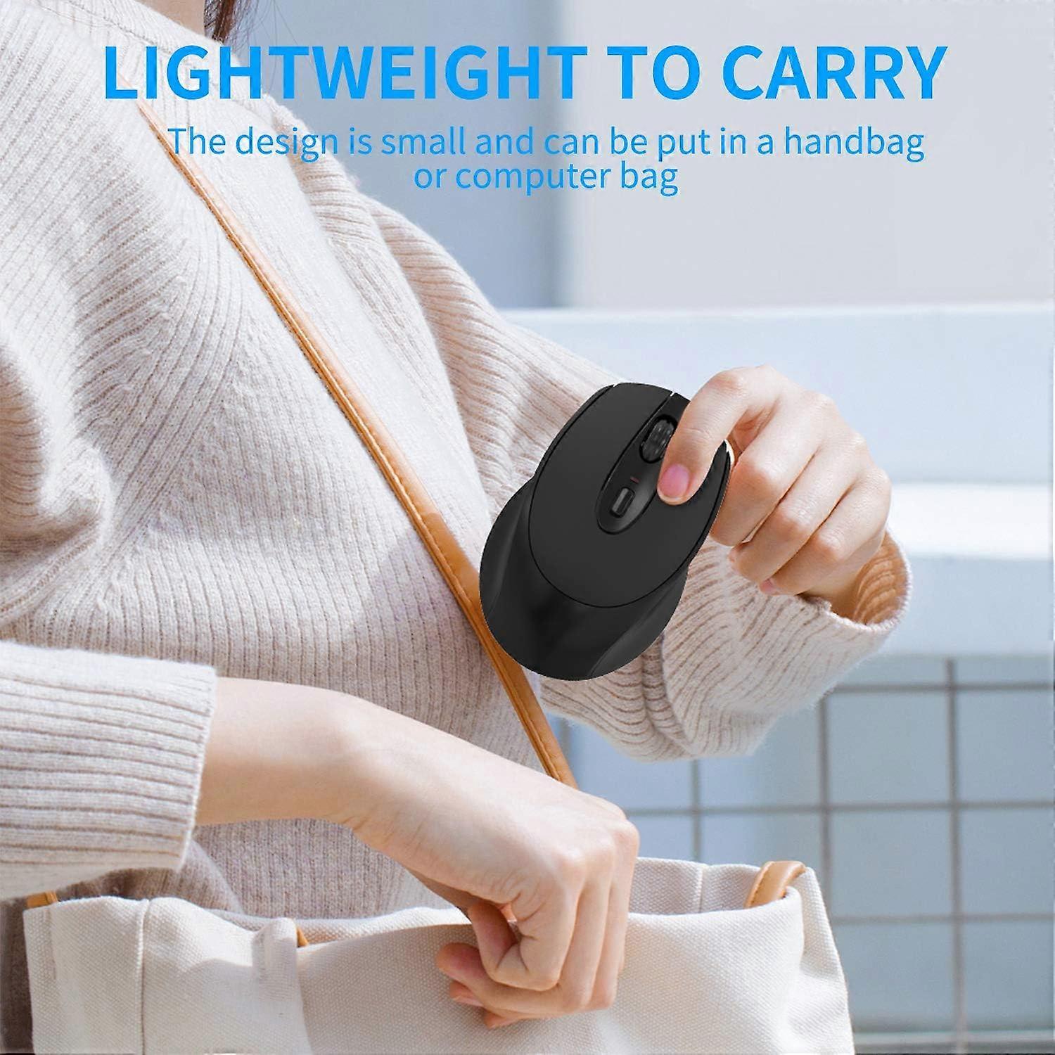 Wireless Mouse, 2.4G Ultra-thin Low-noise Wireless Mouse, Mouse with ...