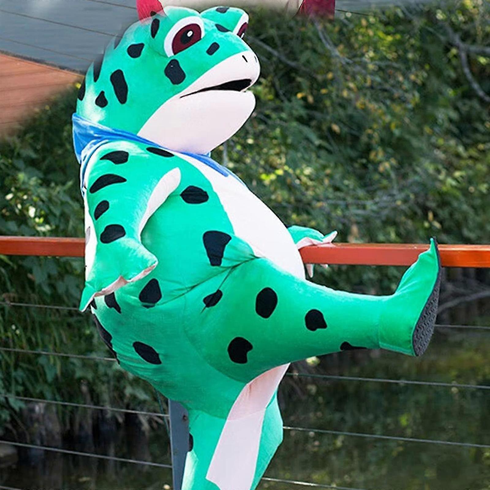 Frog Costume Inflatable Frog Costume Cosplay Costume Suit For Adults ...