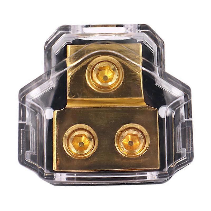 Car Audio Amplifier Power Distribution Block 1 in 2 Out Way Power ...