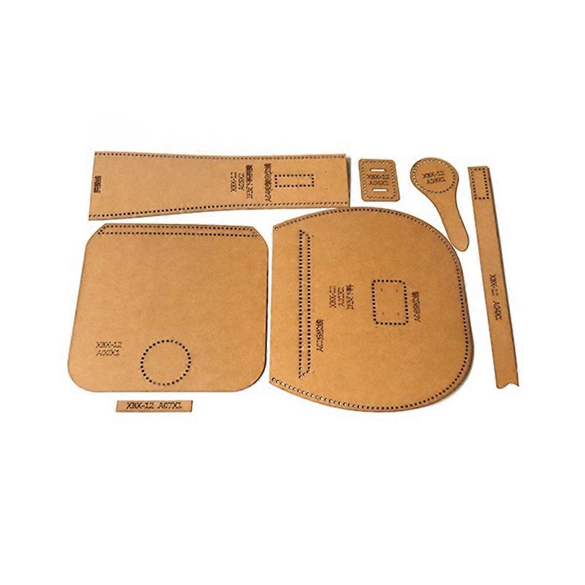 DIY Leather Tool Kit Kraft Handbag Sewing Pattern DIY Handmade Craft ...