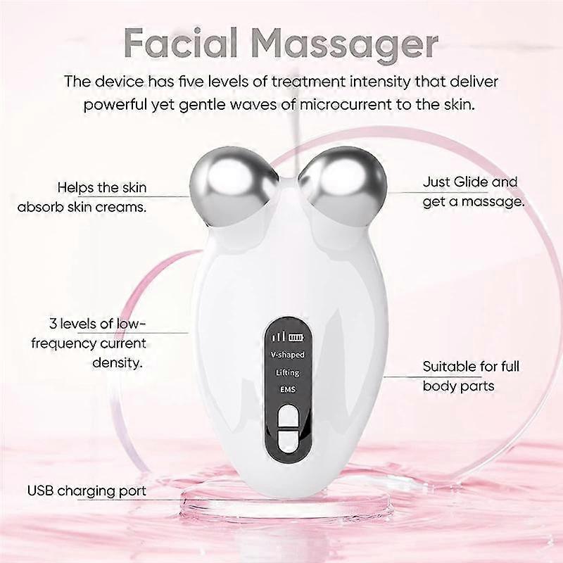 Microcurrent Device, Lift the Face and Tighten the Skin, USB Mini ...