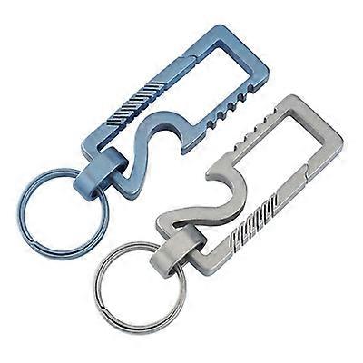 Titanium EDC Car Key Chain Holder Lovers Couples Super Lightweight ...