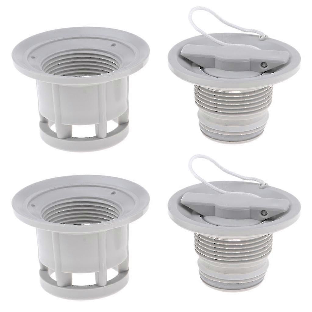 2 Pack Universal Air Valve Adaptor Inflatable Boat Tender Raft Dinghy ...