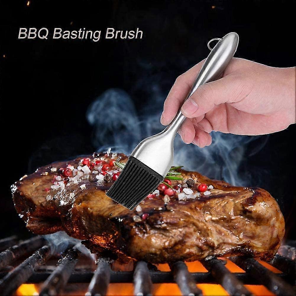 Bbq Oil Brush Heat Resistant Silicone Pastry Brush Roasting Tool With ...