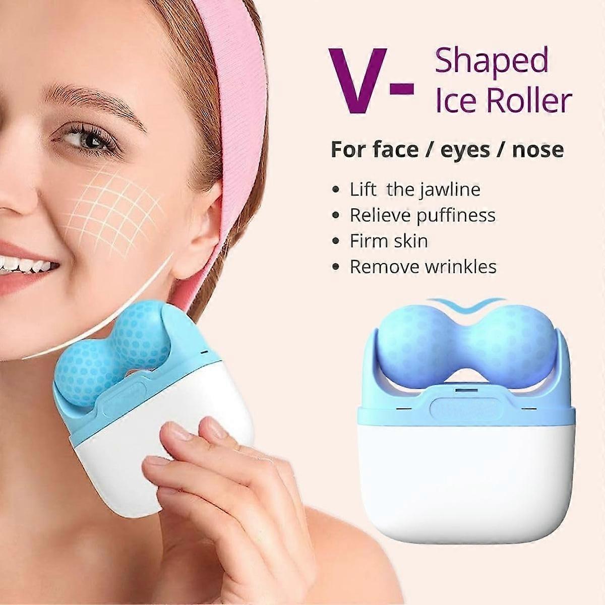 Ice Roller for Face and Eye, Ice Roller for Relief Eye Puffiness ...