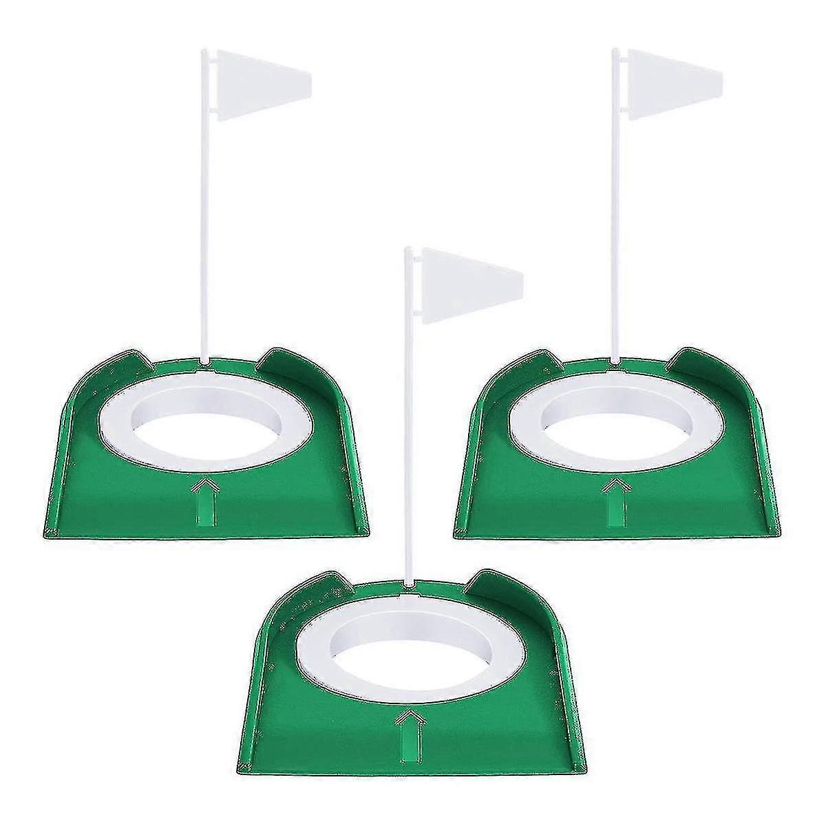 3 Pcs Golf Putting Cup Golf Hole Training Aids Golf Accessories Golf ...