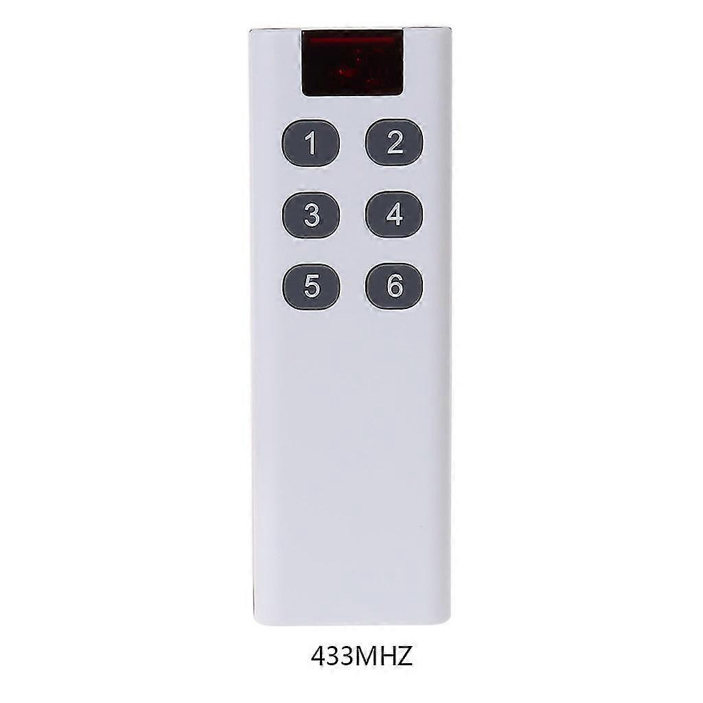 433MHZ Digital Remote Control Transmitter 3/4/6/8/10 Channels Buttons ...