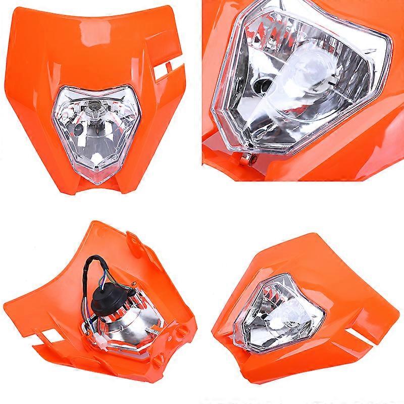 Motorcycle12V LED Headlight Vehicle Lighting Fairing E8 Emark Headlamp ...