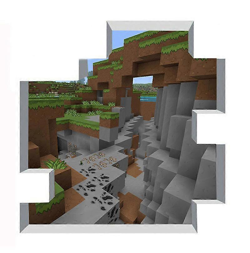 For Minecraft Giant Peel and Stick Sticker Cartoon Sticker | Fruugo UK