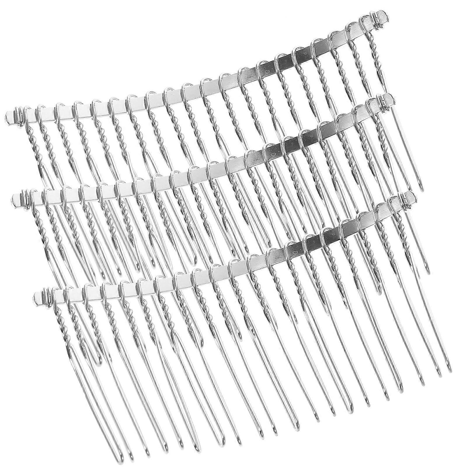 3 Pcs Bride Veils Wedding Bridal Hair Comb 20 Teeth Hair Clip Combs ...