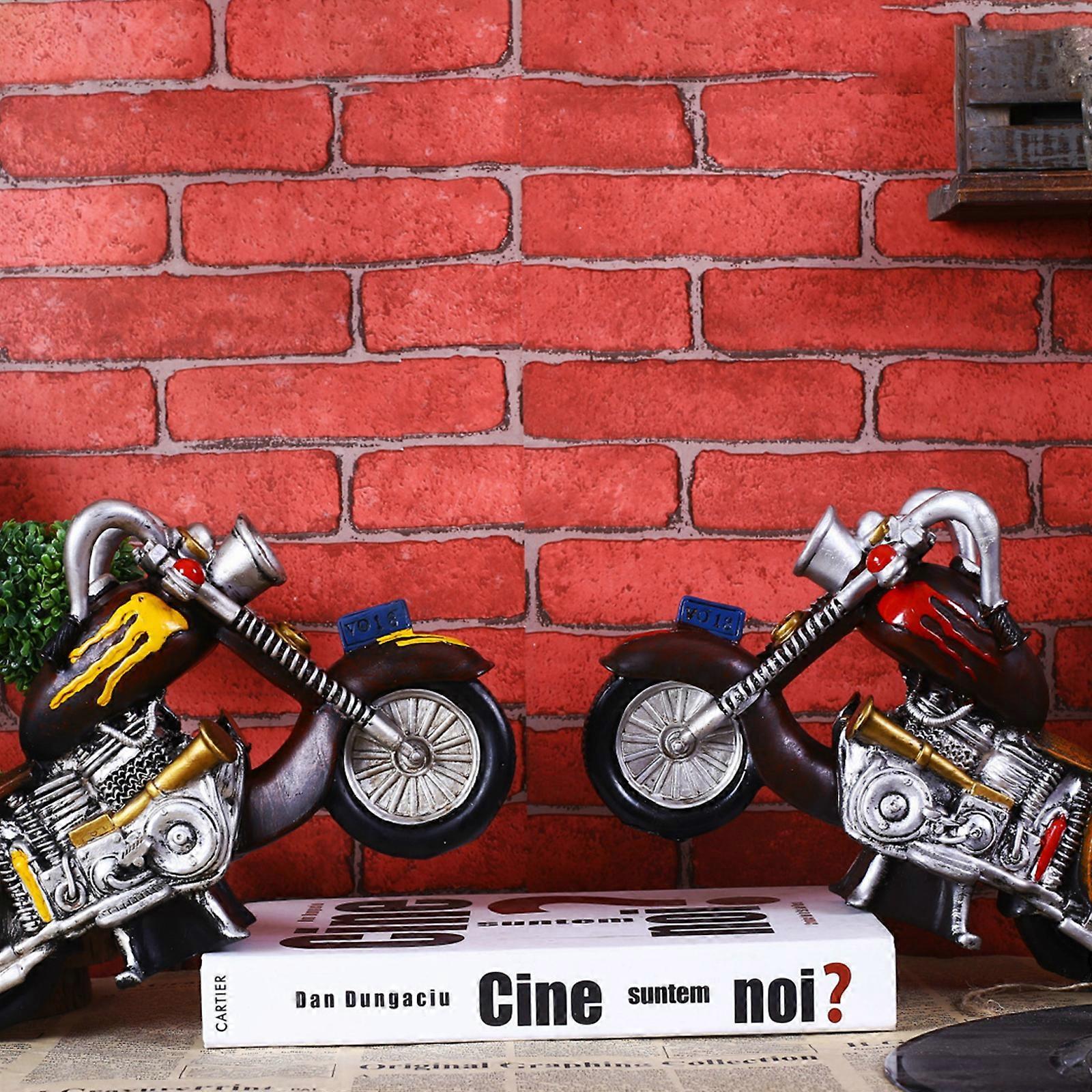 2024 New Motorbike Miniature Vehicle Decor, Resin Motorcycle Vehicle ...