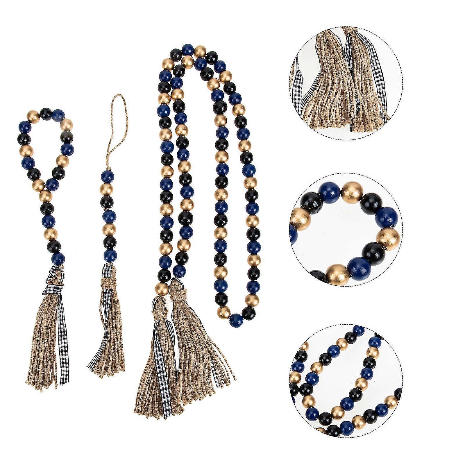 3 Pcs Beaded Garland Graduation Garland Wedding Wall Garland Farmhouse ...