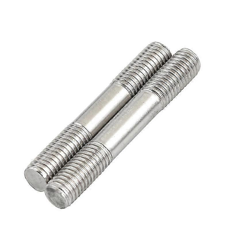 Pack Of 5 Double-ended Threaded Pin Screws M8 X 100 Mm Made Of A2 ...