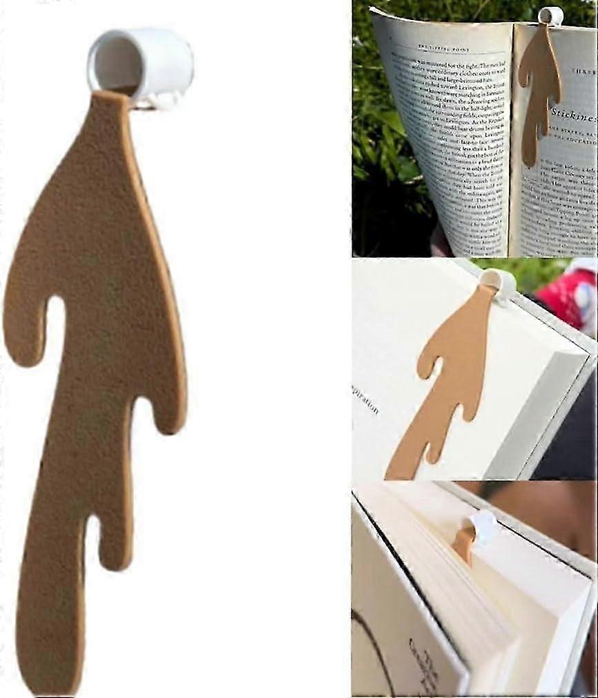 Spilled Coffee Bookmark, Cute Bookmarks Book Lovers Gifts Book ...