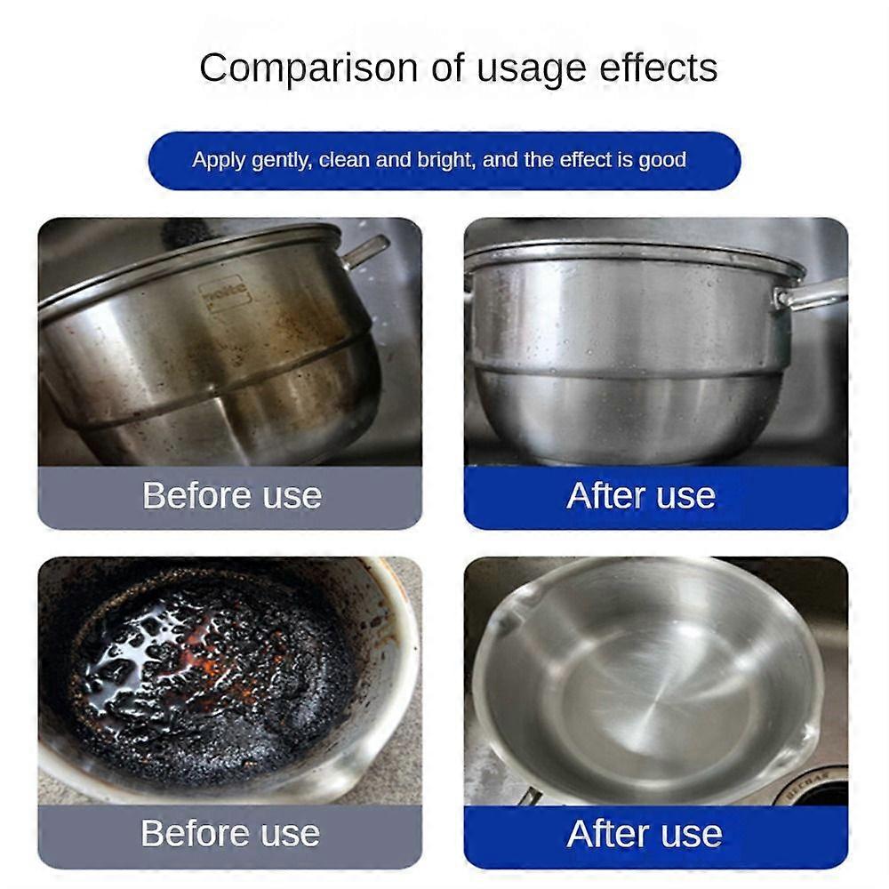 1/2/3Pcs Gel Cleaner for cookware Bottom, Bottom of The Pot Black Scale ...