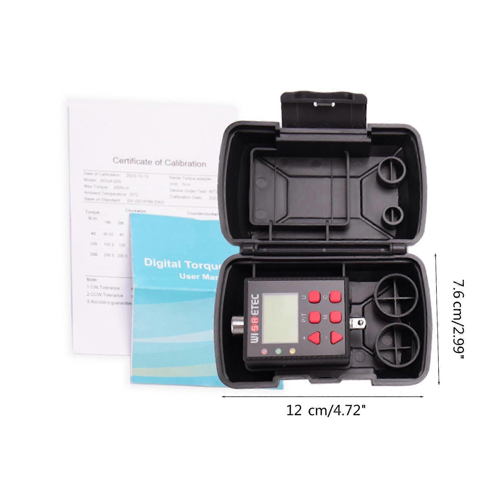 Reliable Electronic Digital Torquemeter Digital Torque Adapter Easy to ...