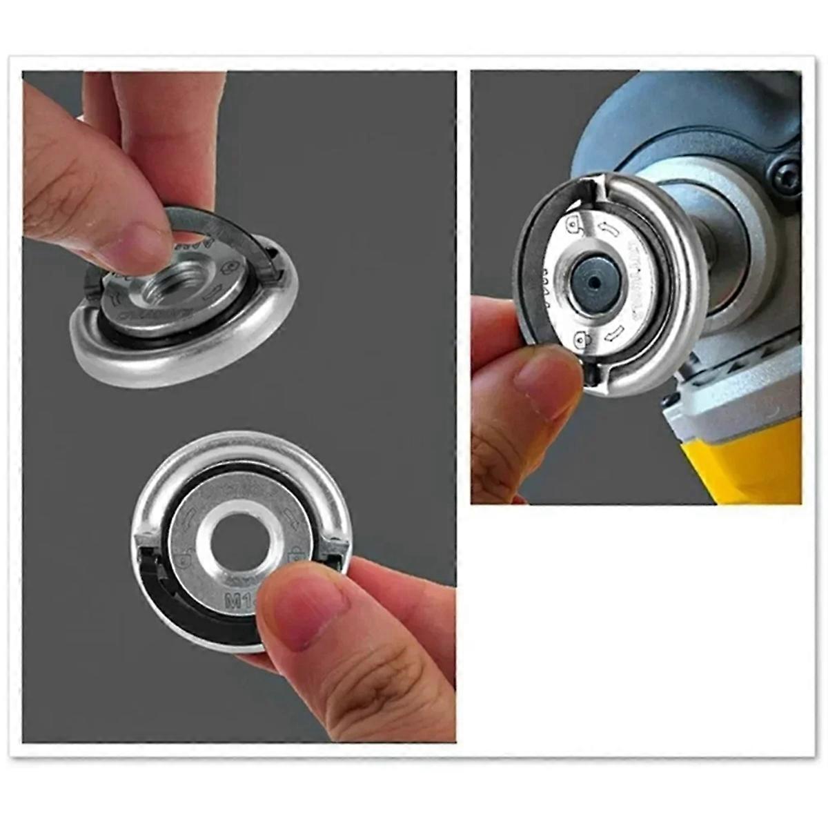 Self-Locking Pressing Plate Grinder Quick Release Flange Nut Power ...