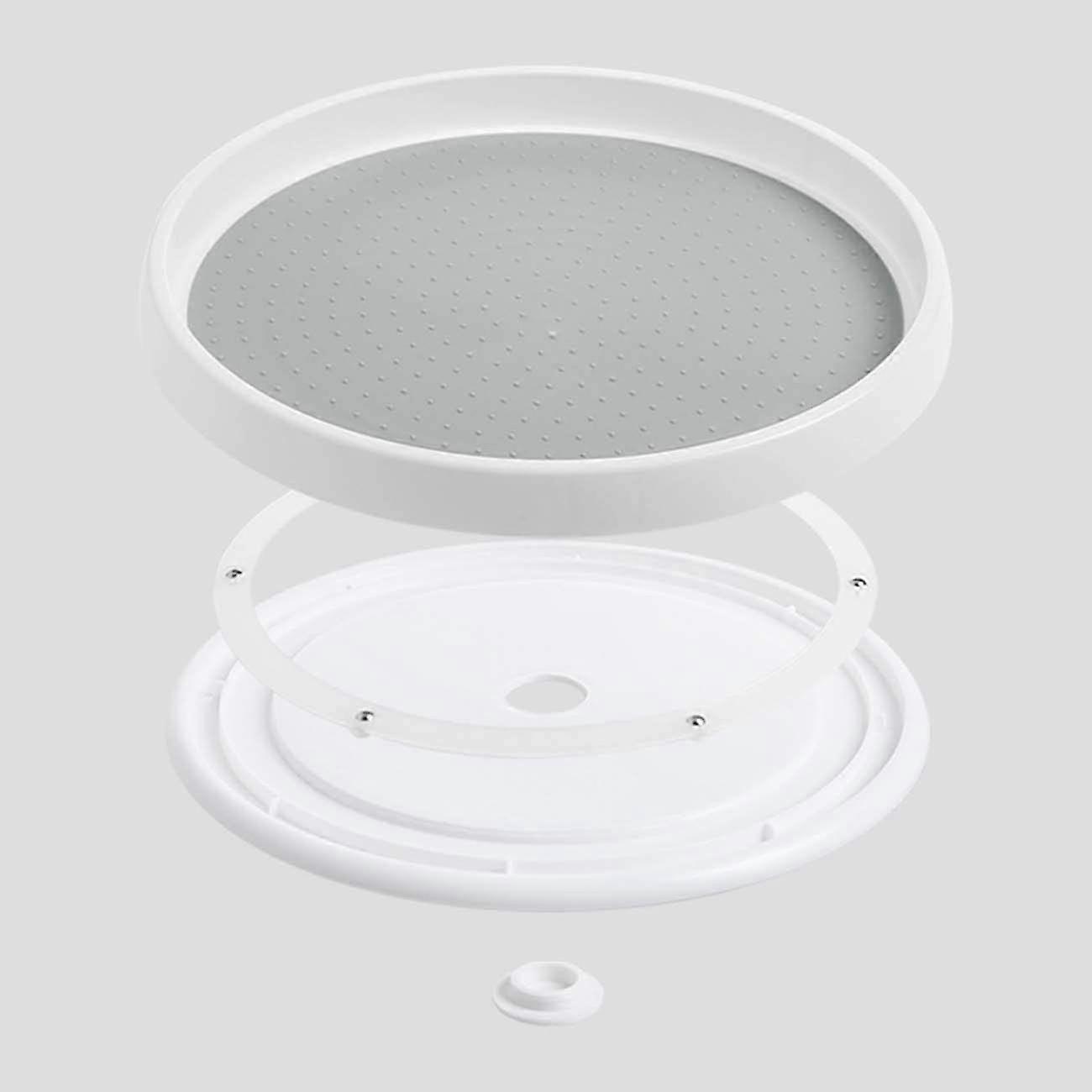 Revolving Spice Tray Storage, Plastic Spice Rack Swivel Tray, Plastic ...