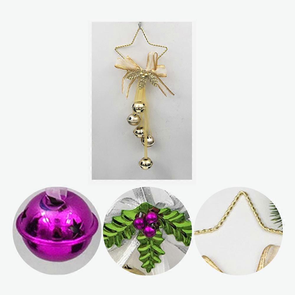 Festive Home Decor: Elegant Jingle Bell Cluster, Handmade Brass Bells ...