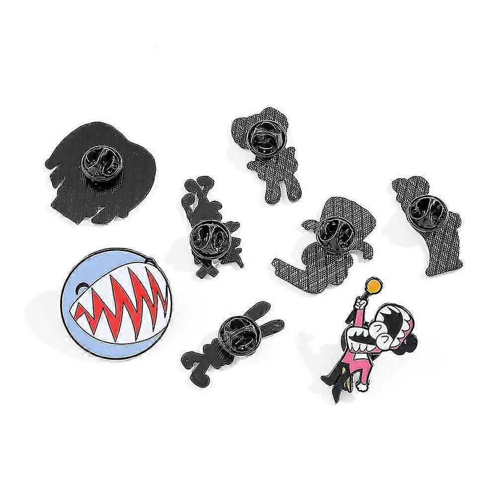 8 Pack The Amazing Digital Circus Enamel Brooch Pins Metal Lapel Pin ...