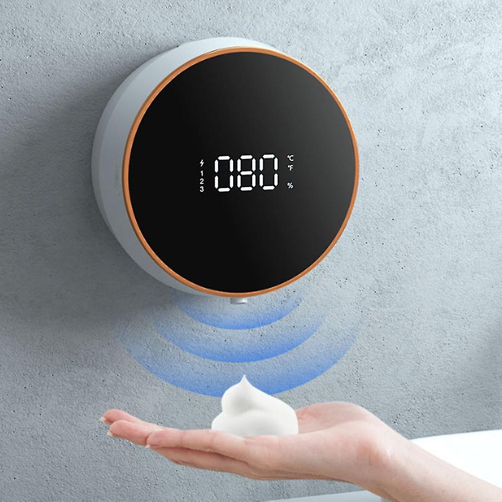 Automatic Foam Soaps Dispenser Wall Mount Digital Display Soaper ...