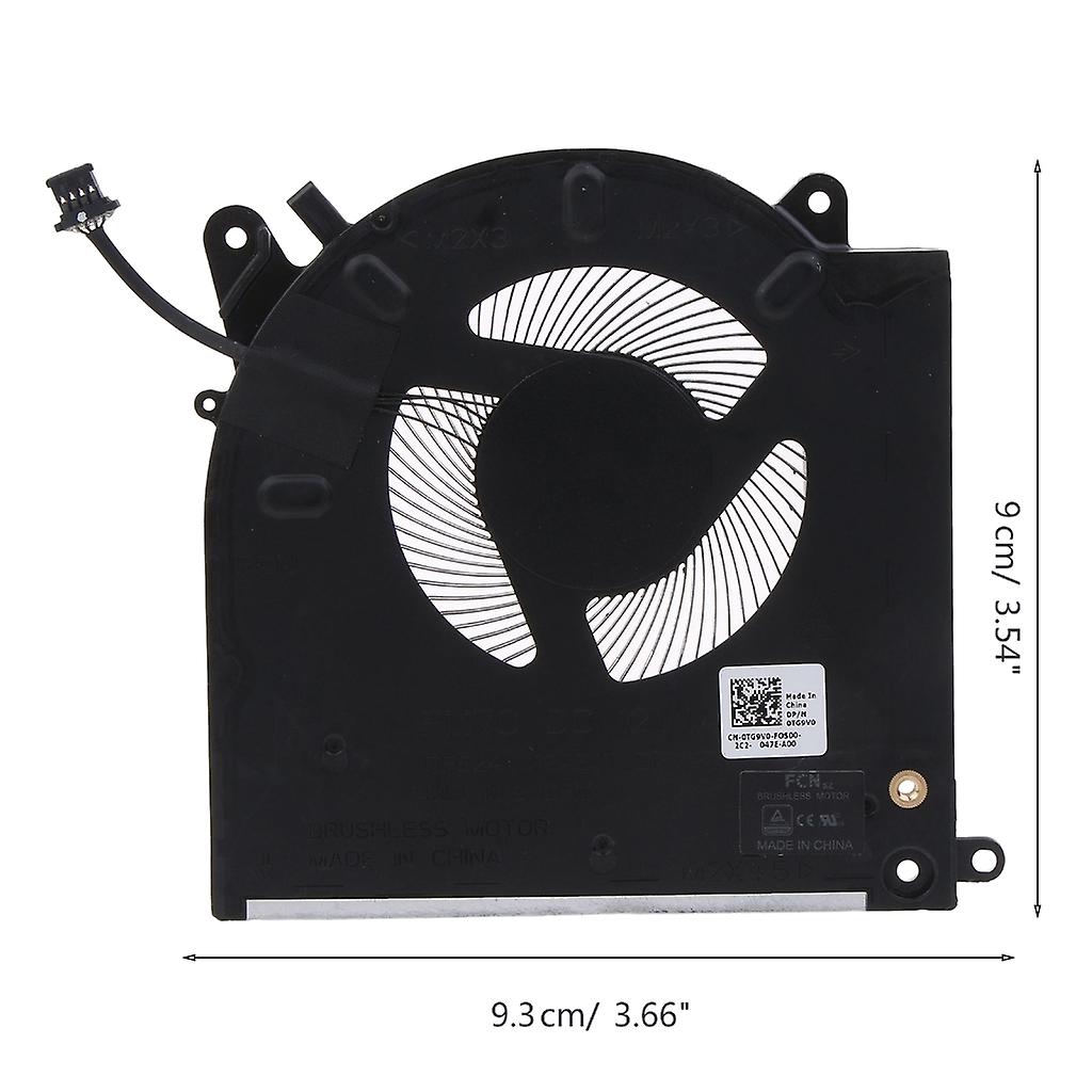 Gpu Fan Dc5v 0.5a 4pin 4-wire Connector Repair For Alienware M15 R3 ...