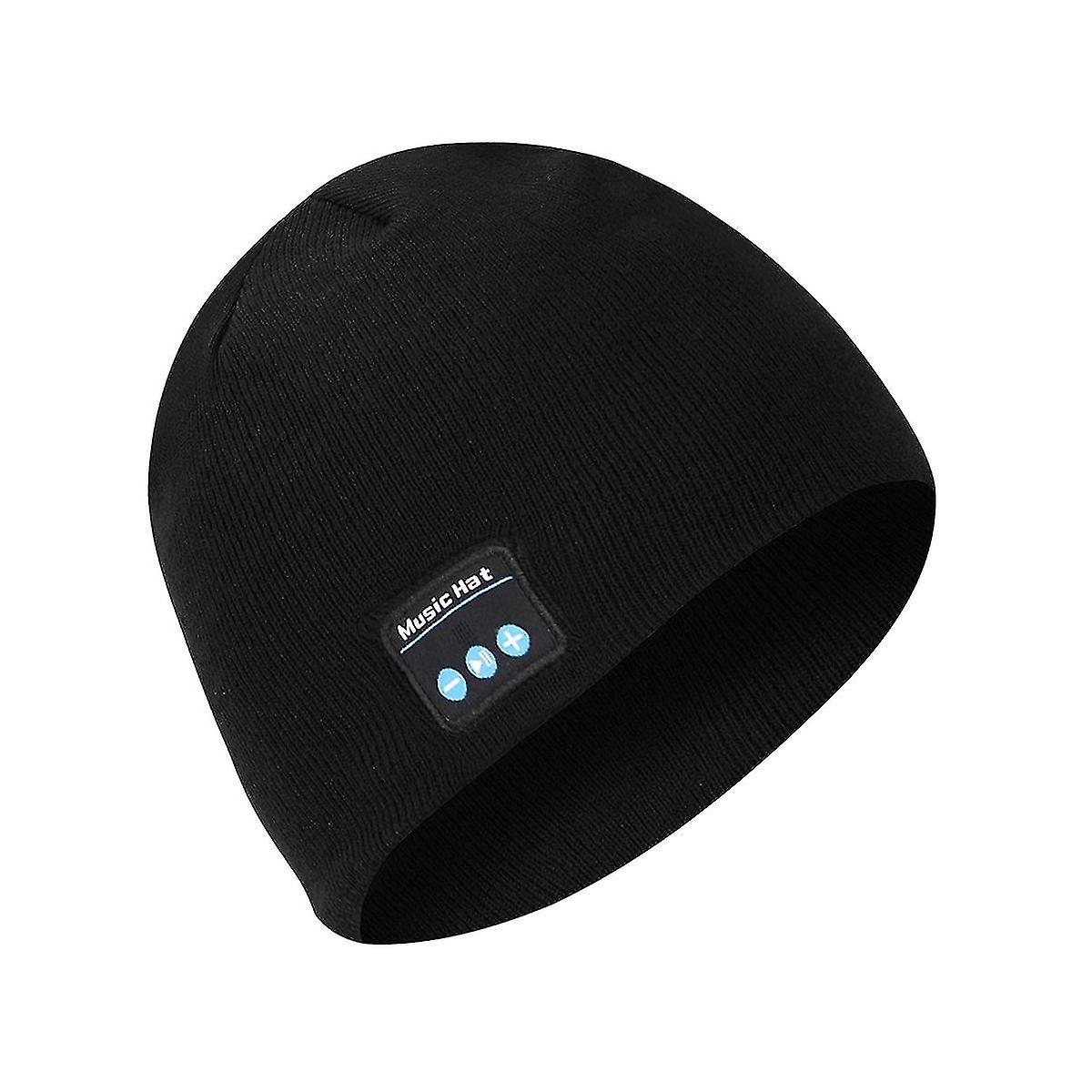 Knitted Bluetooth Earphone Cap Hat Mens Womens Outdoor Sports Wireless ...