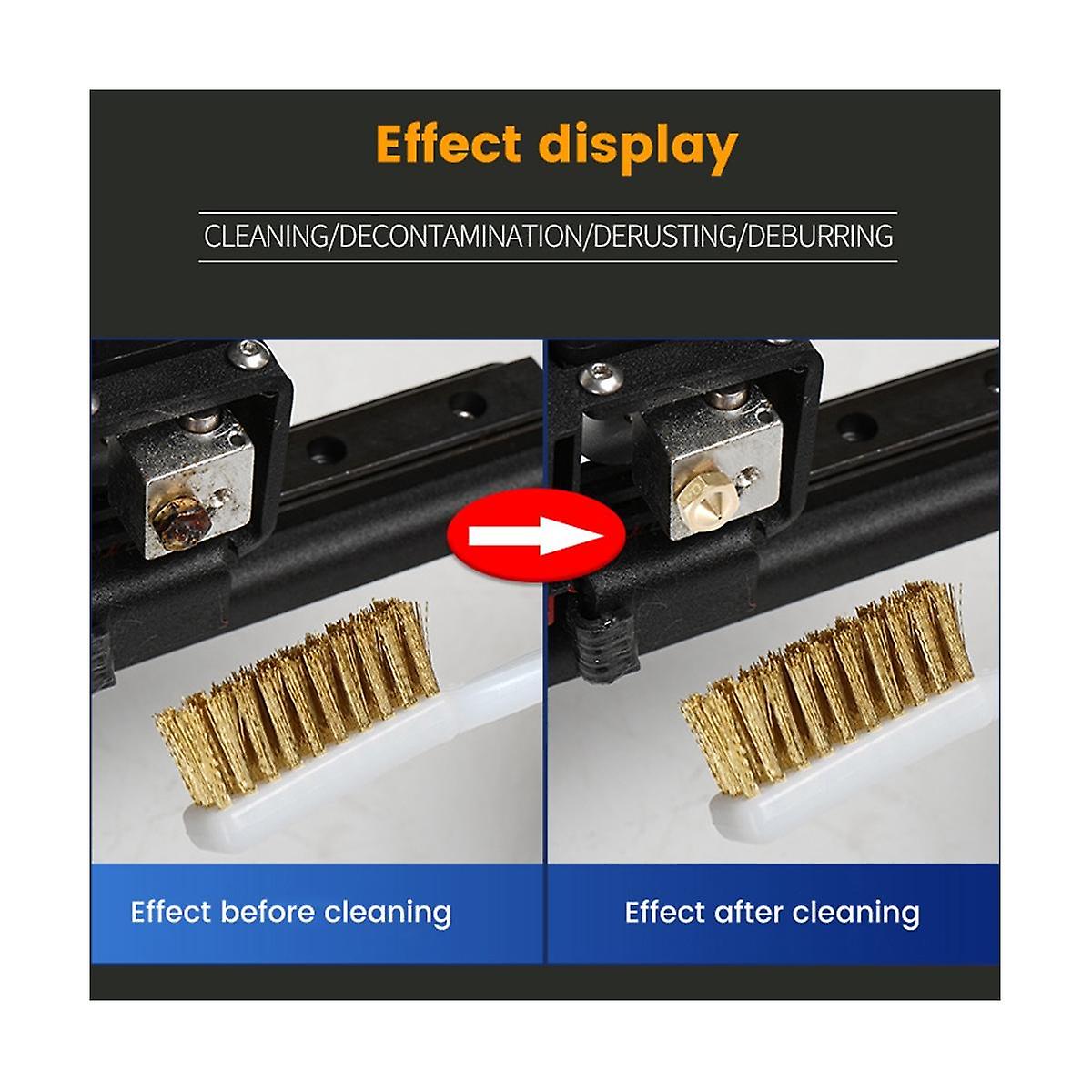 3D Printer Wrench Set Socket Spanner for Nozzle Cleaning Copper Brush ...