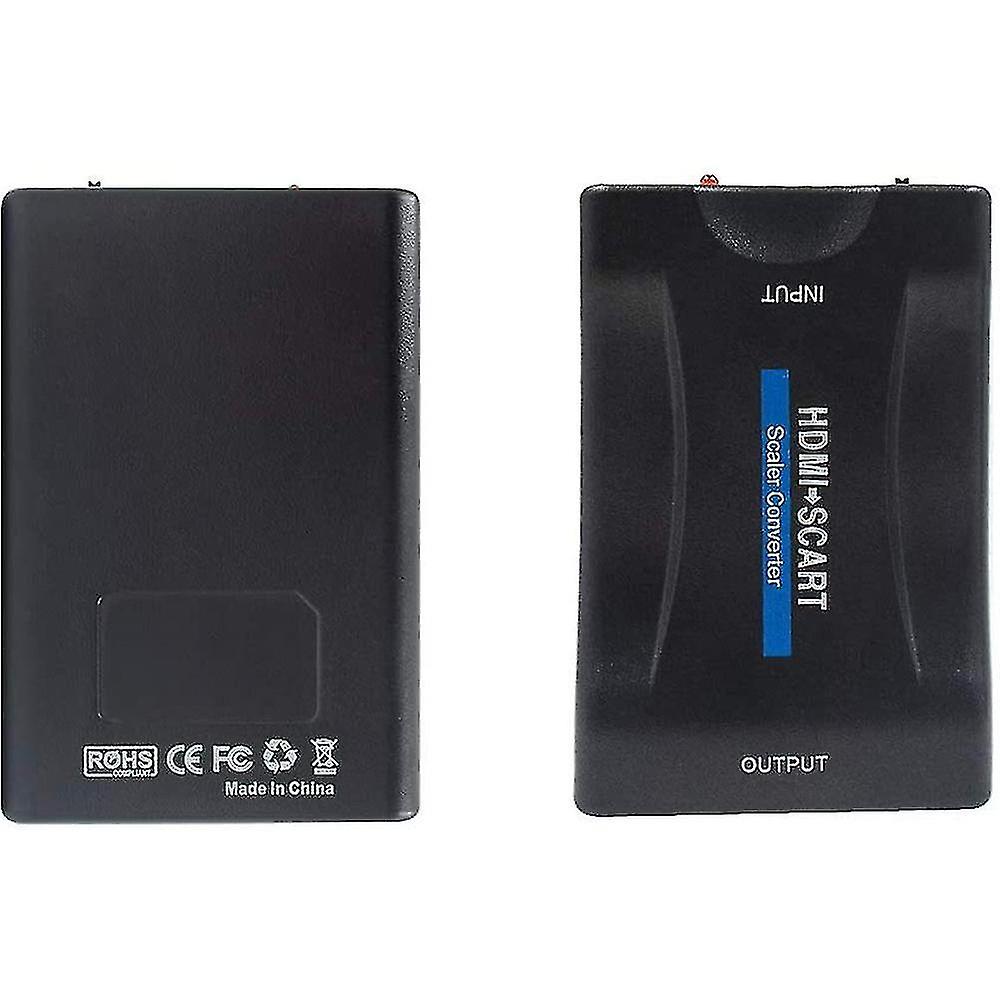 New 2023 Mini Hdmi To Scart Converter 1080p Hd Video Audio Adapter ...