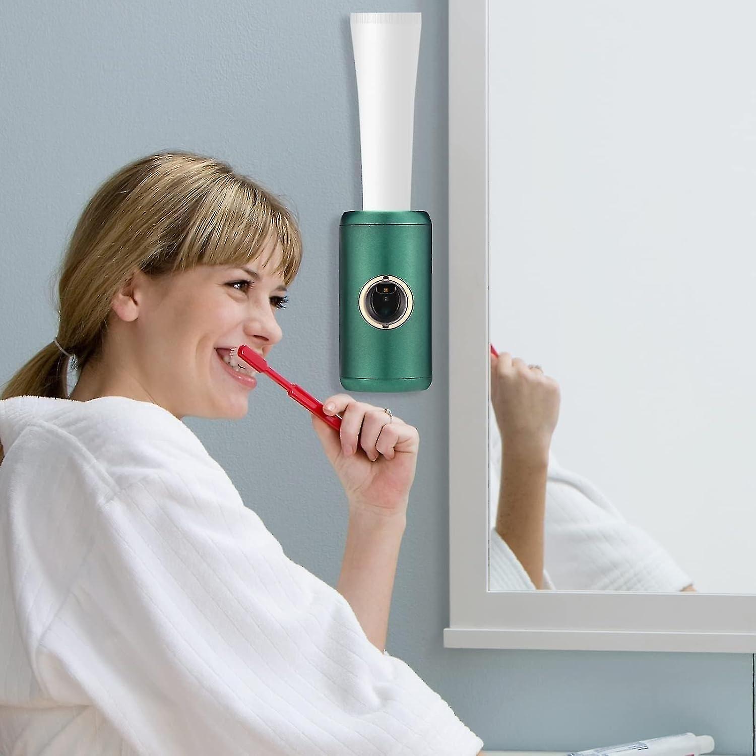 Automatic toothpaste dispenser, wall mounted electric toothpaste ...
