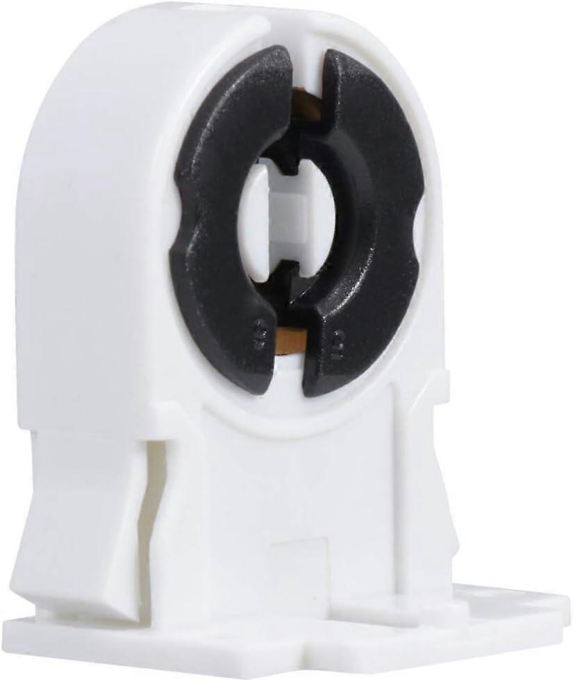 20 Pcs Fluorescent Lamp Holder Screw Type T8/G13 Non-Shunted Lamp ...