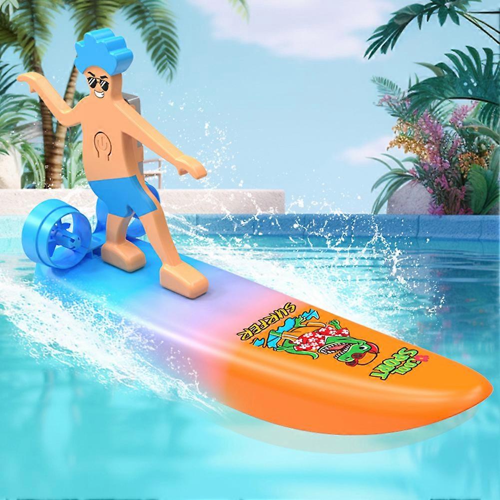 2 in 1 Remote Control Boat 2.4G RC-Surfer Water Surfboard Land Water ...