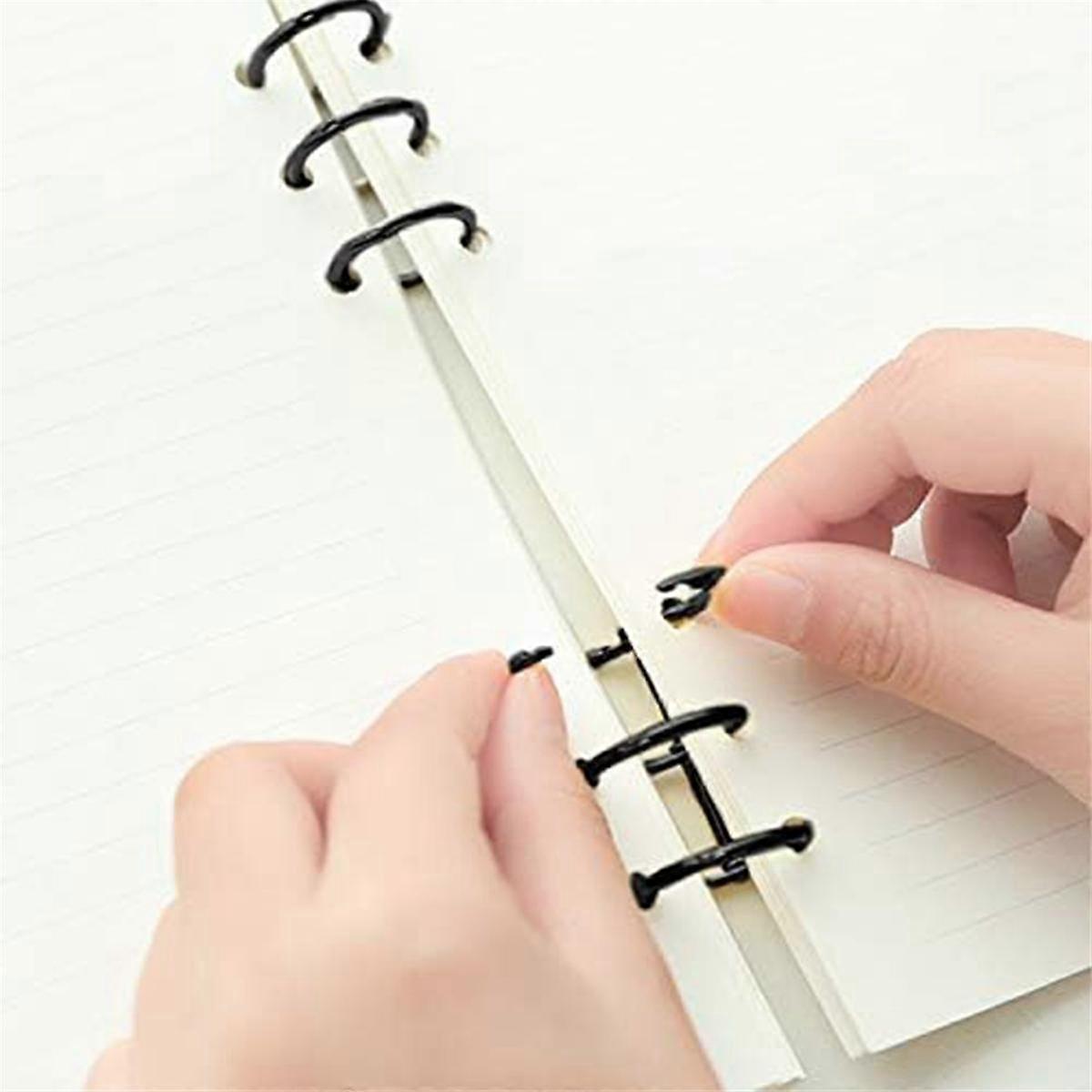 3-Rings Book Rings Metal Loose Leaf Binder Rings Binding DIY Photo ...