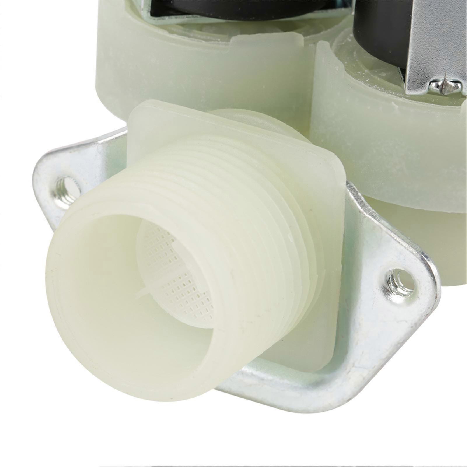 3 Way Water Inlet N/C Normal Closed Electric Solenoid Valve AC 220V G3 ...