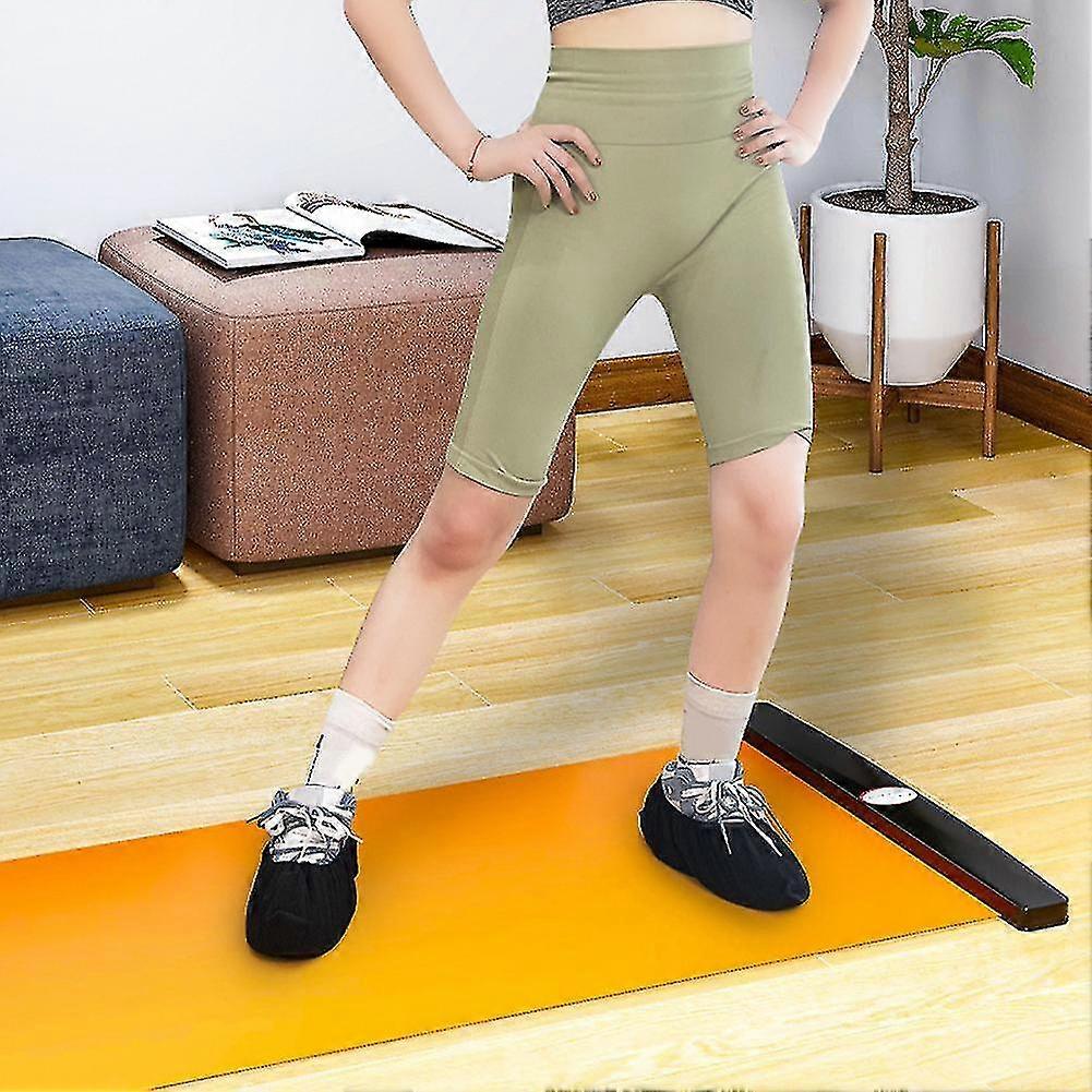 Yoga Sliding Mat Sport Fitness Glide Pilates Skating Training Board Mat ...