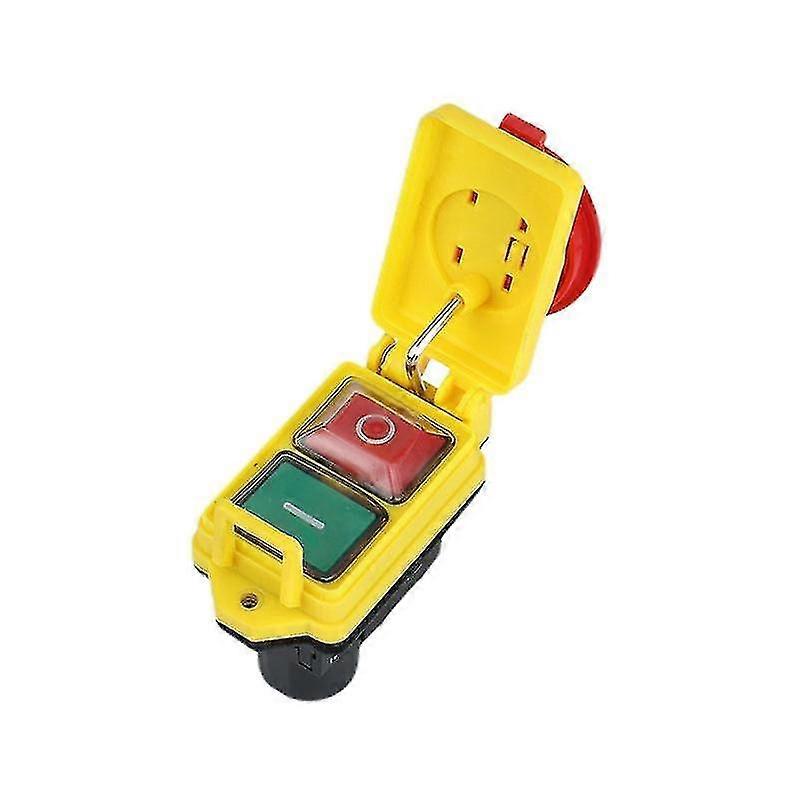 250v 16a Ip54 Start Stop Switch No Volt Release Switch With Emergency ...