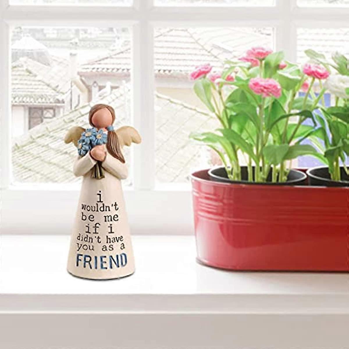 Virtcooy Friendship Statues for Women Blessing Friendship Memorial Gift ...